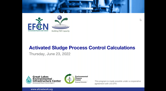 Webinar | Activated Sludge Process Control Calculations - Environmental ... Webinar | Activated Sludge Process Control Calculations - Environmental ...
