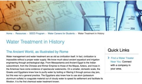 Water Treatment in Ancient Rome - Environmental Finance Center Network