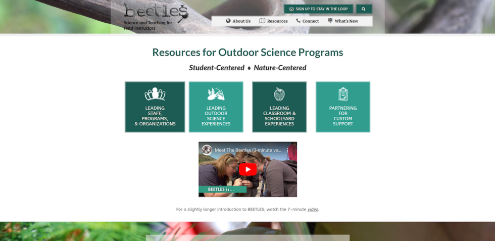 Beetles Project - Environmental Finance Center Network