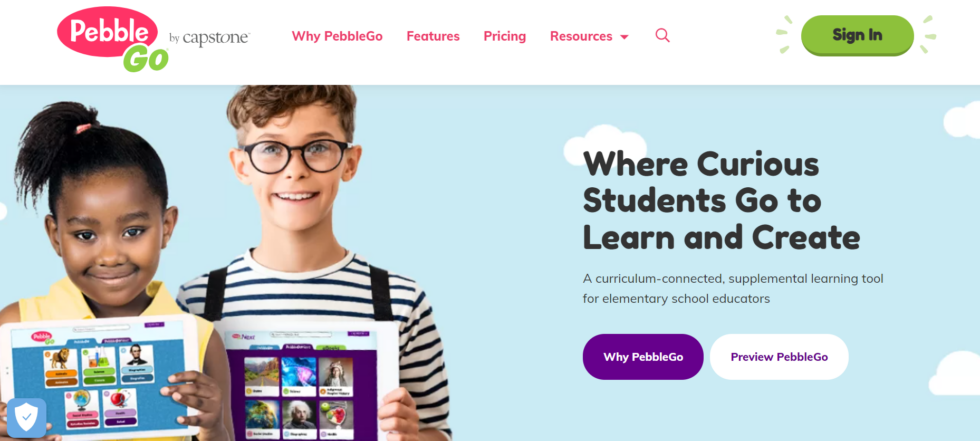 Pebble Go - Environmental Finance Center Network